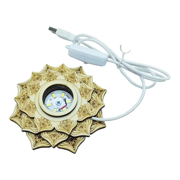 USB Lotus Crystal Ball Stand – Cultural Interiors