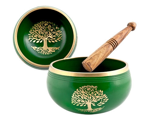 Tree of Life Singing Bowl - Om Imports – Cultural Interiors