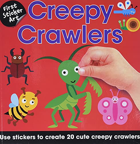 First Sticker Art Creepy Crawlers - Sourcebooks – Cultural Interiors