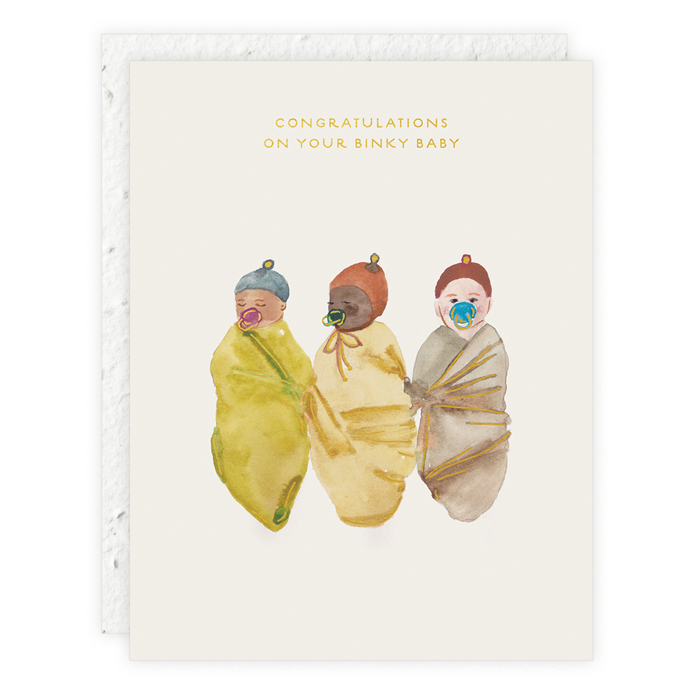 Binky Baby Card-Seedlings – Cultural Interiors