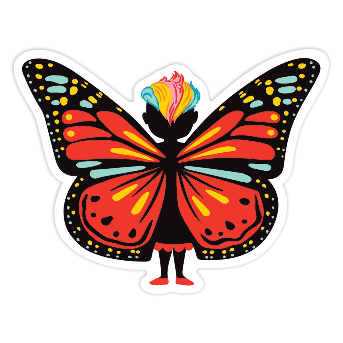 Proud Butterfly Vinyl Stickers – Cultural Interiors