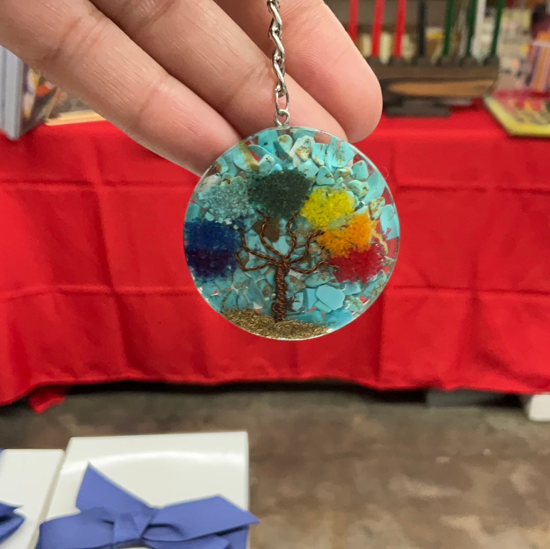 Resin Tree of Life Keychains – Cultural Interiors