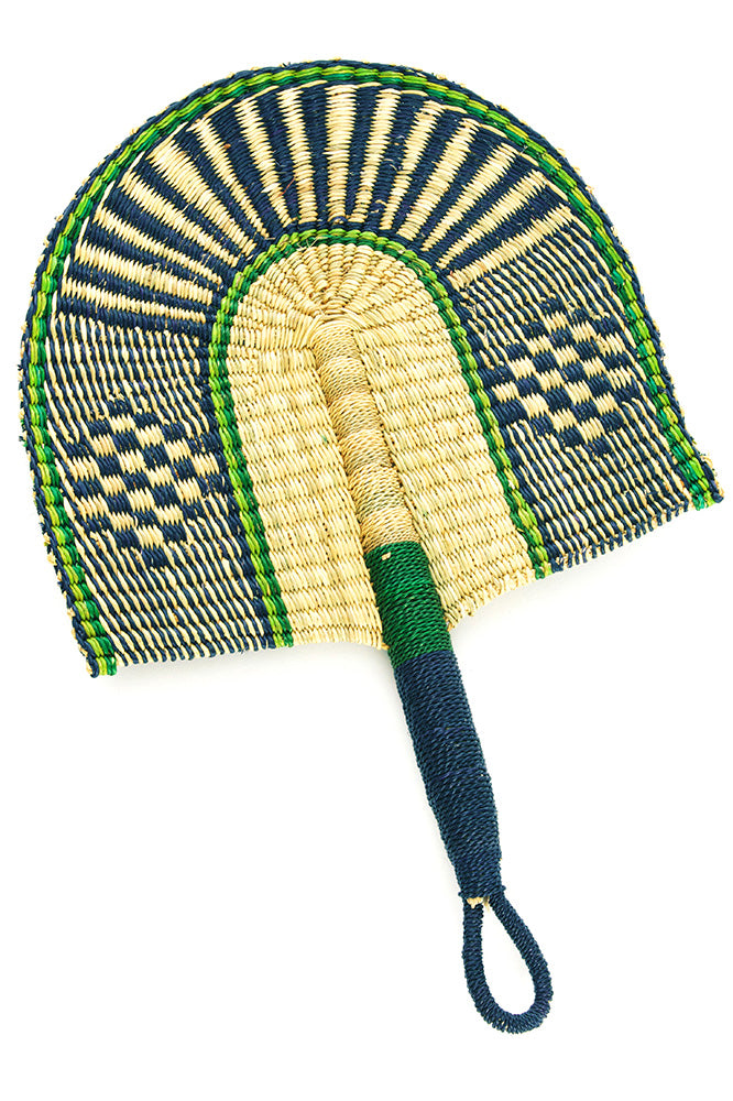 African Woven Grass Fans – Cultural Interiors